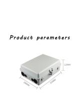 China fdb FTTH Fiber Optic Box , Splitter Box 1x16 IEC 61073-1 Standard for sale
