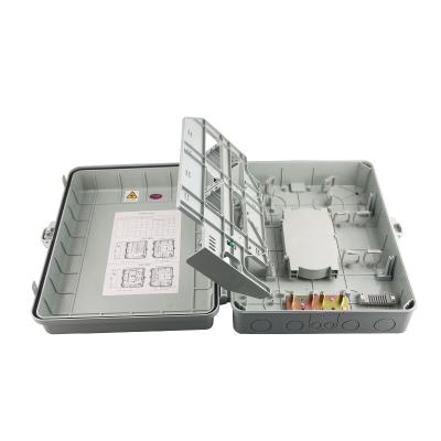 China ABS FTTH Fiber Optic Box Cable Distribution Waterproof With IP65 Protection Level for sale