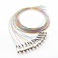 China SC UPC Fiber Optic Pigtails 0.9mm Singlemode 100 Return Loss for sale