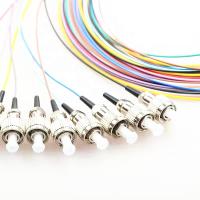 China SC UPC Fiber Optic Pigtails 0.9mm Singlemode 100 Return Loss for sale