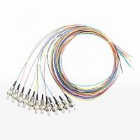 China SC UPC Fiber Optic Pigtails 0.9mm Singlemode 100 Return Loss for sale