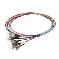 China SC UPC Fiber Optic Pigtails 0.9mm Singlemode 100 Return Loss for sale