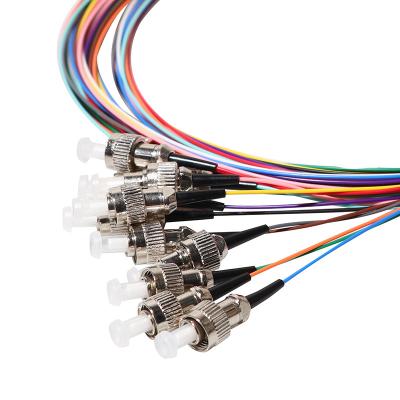 China SC UPC Fiber Optic Pigtails 0.9mm Singlemode 100 Return Loss for sale