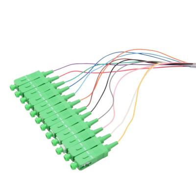 China 1m Fiber Optic Pigtails Simplex Duplex Singlemode Multimode St Fc Lc Sc for sale
