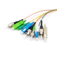 China 12 Core Fiber Optic Pigtails UPC APC For FTTH FTTB FTTX Network for sale