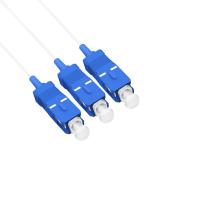 China FTTH Fiber Optic PLC Splitter G652D 3.0mm Cable Plc Lose Tube 1x2 1x4 for sale