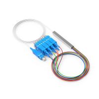 China FTTH PLC Fiber Optic Splitter With 0.9mm Loose Tube G657A for sale