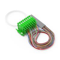 China 1x16 Fiber Optic Splitter PLC G652D 3.0mm FTTB Network for sale