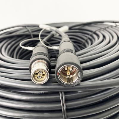 China Hybird Cable SMPTE304 SMPTE911 3K93C SMPTE Fiber Connector EDW FXW Plug for sale