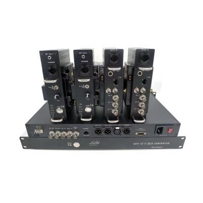 China Cameraman And OB Vans Fiber Camera System EFP Fiber Link With 3GSDI Intercom Remote Tally Optical Multiplexer for sale