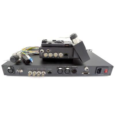 China low latency, broadcast quality, long-range 12G/4K/3G-SDI to fiber converter for sale