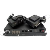 China Video Audio Data Intercom Tally Fiber Camera System SDI To Fiber Converter for sale