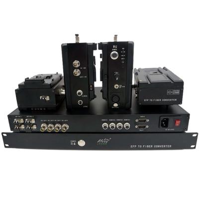 China 4ch camera fiber system with Timecode,SDI Video,Tally,Remote,CCU to fiber converter for sale