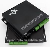 China TV Production Live Streaming And Camera Accessories 8 BIDI Contact Closure To Fiber Optical Converter for sale