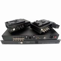 China 4 channel Optical Fiber Camera System unit for ENG,SNG and EFP and Datevideo Remote MCU-100 REVERSE video for sale