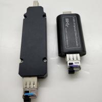 China CE Fiber Optic USB Extender USB 3.0 Type B Male Connector for sale