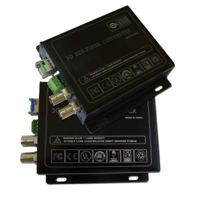 China SDI to Fiber convertor with Ethernet and RS485 signal passed pathological test for sale