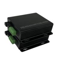 China 4CH Analog XLR Audio Over Fiber With Green Standard Terminals for sale