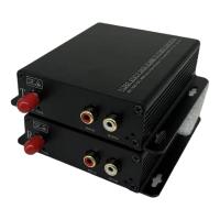 China Multimode Fiber Camera System Plug And Play Design Audio RCA Converter for sale