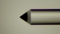 China Multi Mode Conical Lensed Fiber Optical For Laser Coupling for sale