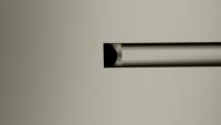 China Wedge Single Mode Lensed Fiber designed for laser chip coupling for sale