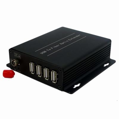 China Plug And Play USB Over Fiber Extenders ST FC SC LC Optional Interface for sale