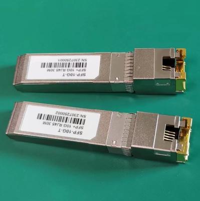 China 10G RJ45 COPPER SFP for sale