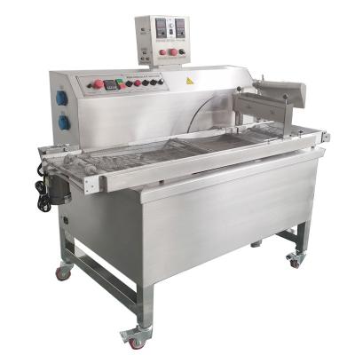 China 60kg Chocolate Enrobing Coating Line 220V Small Footprint for Small Scale Production for sale