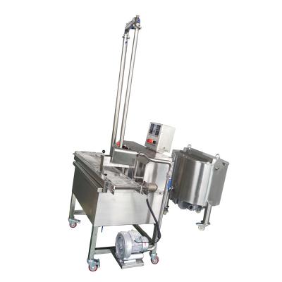 China Best Selling Chocolate Coating Machine For Dates Biscuits Wafer for sale