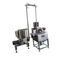 China Automatic Small Chocolate Enrobing Machine Line 220V 1.8kW Continuous Supply for sale