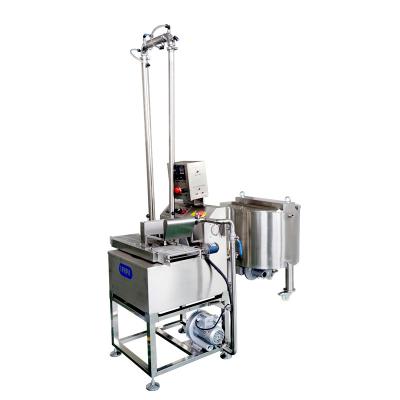 China Automatic Protein Cereal Bar Chocolate Coating Machine 220V 180mm Belt for sale