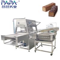 China Chocolate Enrobing Production Line Chocolate Coating Machine for sale
