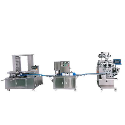 China P170 Full Automatic Double Fillings Mooncake Production Machine | 40-85pcs/min Capacity | 220V Single Phase for sale