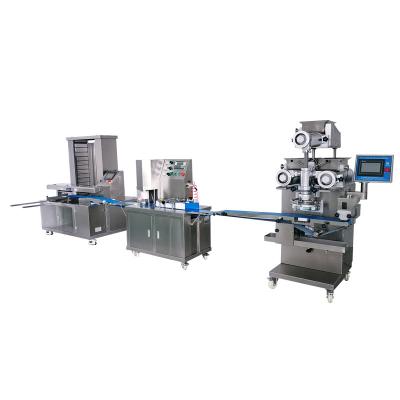 China Full Automatic Semolina Stuffed Cookies Maker Machine 40-85pcs/min 220V Maamoul Production Line for sale