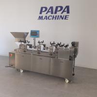 China Papa Small Nougat Candy Bar Making Machine / Mini Cereal Bar Cutting Machine for sale