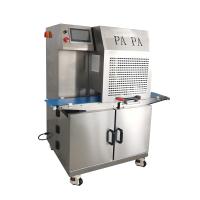 China Papa Industrial Ultrasonic Cheese Slicer Machine 120mm Cutter 220V for sale