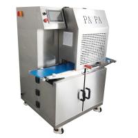 China Papa Industrial Ultrasonic Cheese Slicer Machine 120mm Cutter 220V for sale
