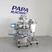 China P188 Automatic Four Hoppers Mooncake Encrusting Machine For Sales for sale
