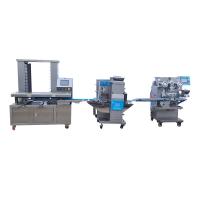 China Papa P160 Daifuku Mochi Maker Production Line 60-99pcs/min 220V Automatic Encrusting Machine for sale