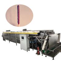 China Automatic Finger Biscuit Chocolate Coating Machine 400mm Belt Width 380V for sale