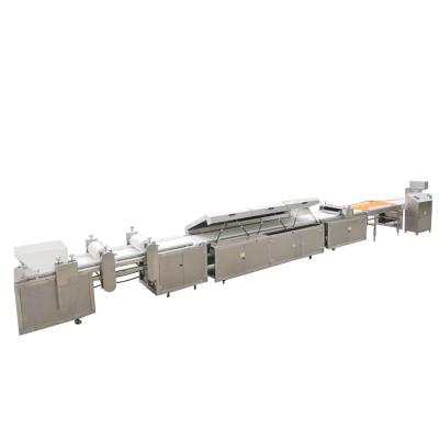 China Papa Automatic P403 Fully Automated Cereal Bar Production Line with 350-450KG/H Capacity and Stainless Steel 304 Construction for sale