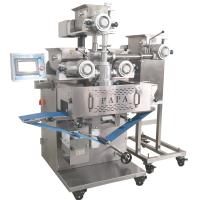 China P190 Automatic Four Hoppers Maamoul Cookies Encrusting Machine 60-99pcs/min 10-250g for sale