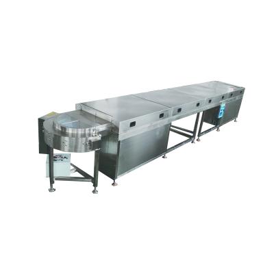 China Industrial 10m Chocolate Cooling Tunnel Optional Food Machine Snack Bar for sale