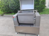 China Horizontal Dough Mixer 50kg Heavy Duty Optional Food Machine Stainless 304 for sale