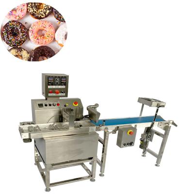 China Commercial Chocolate Enrober For Donuts / Wafer for sale