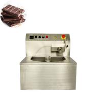 China Tabletop Manual Chocolate Tempering Moulding Machine with 8-40KG Capacity and 220V Electric Heating for sale