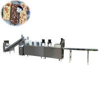 China P401 Automatic Slab Bar Forming Machine - 100-250 KG/H Capacity, 380V 5kw Industrial Cereal Bar Production Equipment for sale