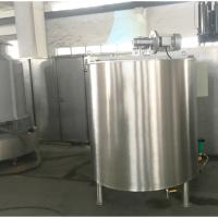 China 500L Electric Heating Pipes Double Jacketed Chocolate Melting Tank - 380V Three Phase, 2.5kW Power for sale