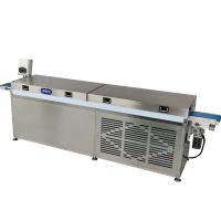 China Custom Commercial Chocolate Cooling Tunnel 200mm/300mm Belt Width with 3kW Compressor -20°C Cooling for sale