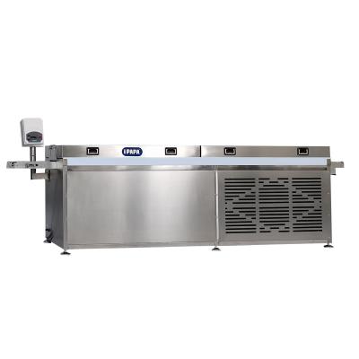 China Custom Commercial Chocolate Cooling Tunnel 200mm/300mm Belt Width with 3kW Compressor -20°C Cooling for sale